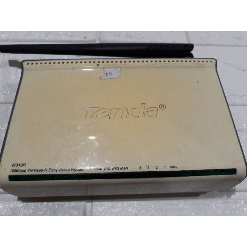 Jual Router Tenda W316R 150Mbps Wireless-N Easy Setup | Shopee Indonesia