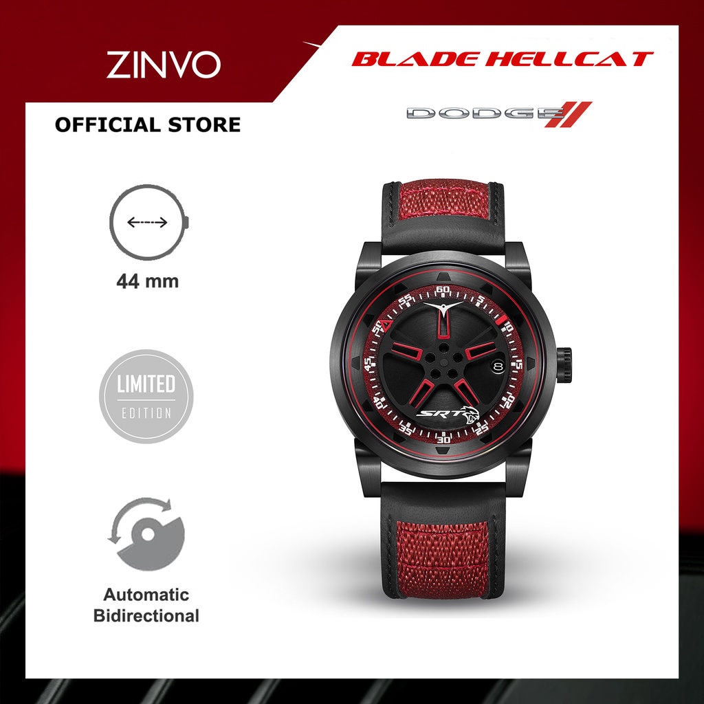 Jual Jam Tangan Pria Automatic Zinvo Blade Hellcat X Dodge Limited ...