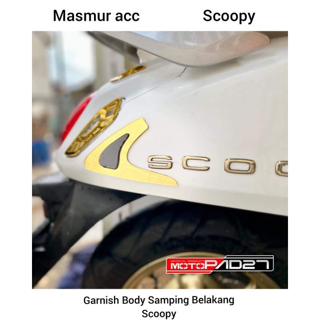 Jual Garnish Body Scoopy Garnis Cover Body Belakang Scoopy Tahun 2020 ...