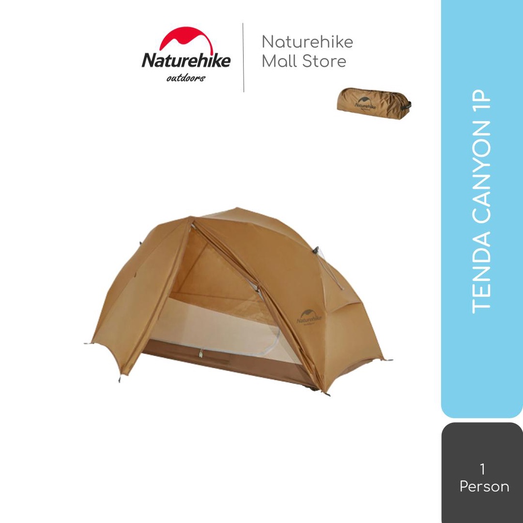 Jual TENDA OTOMATIS VELBED CAMPING CANYON 1P / 1 ORANG NATUREHIKE ...