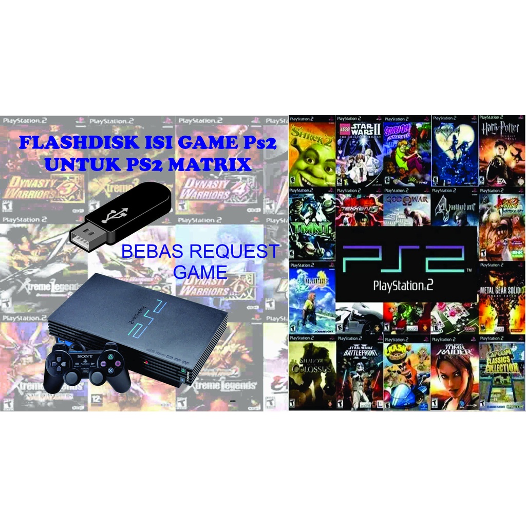 Jual TERLARIS Flashdisk isi full game ps2 Terbaik | Shopee Indonesia