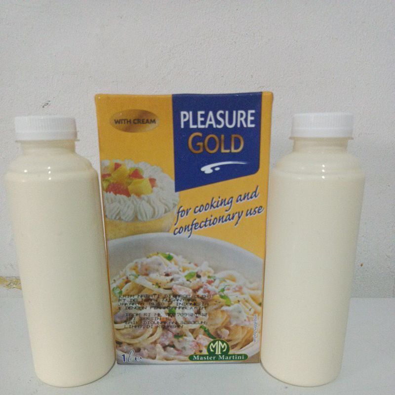 Jual Cooking cream pleasure gold 250gr | Shopee Indonesia