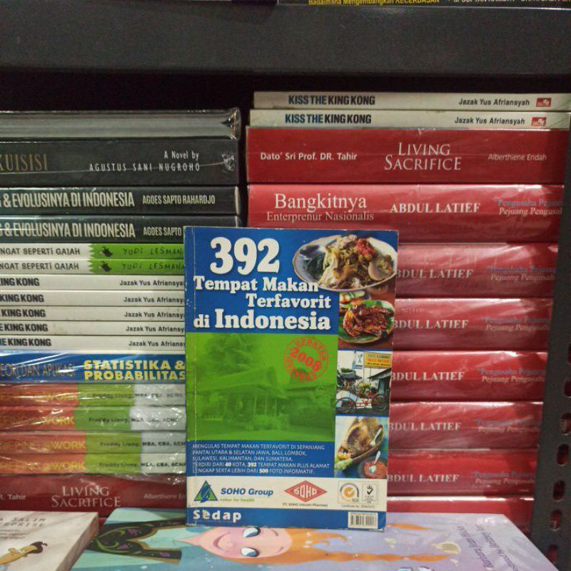 Jual MAJALAH ORIGINAL SEDAP 392 TEMPAT MAKAN TERFAVORIT DI INDONESIA ...