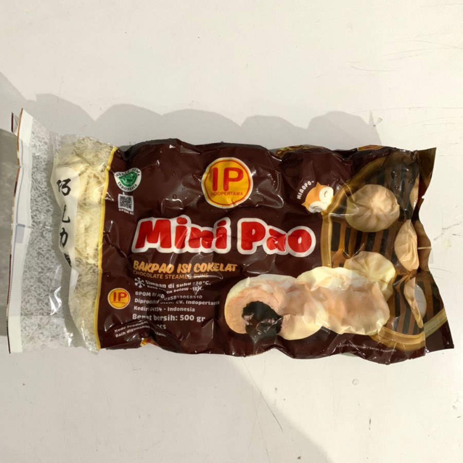 Jual IP Mini Pao Bakpao Isi Coklat (30bj) 500 Gr | Shopee Indonesia