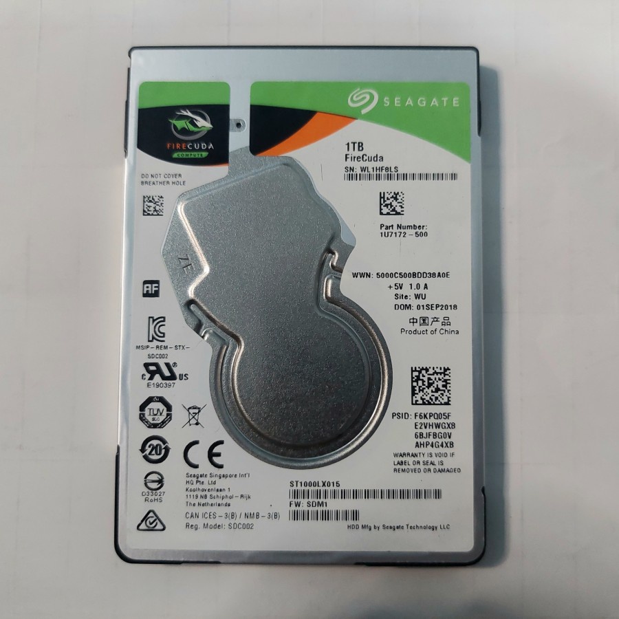 Jual SSHD Seagate Firecuda 1tb sata hardisk hdd harddisk laptop ps4 | Shopee Indonesia