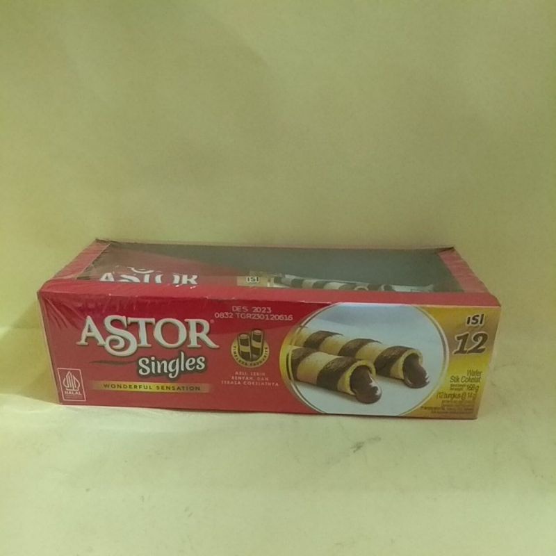 Jual Astor Singles Wafer Stick Cokelat | Shopee Indonesia