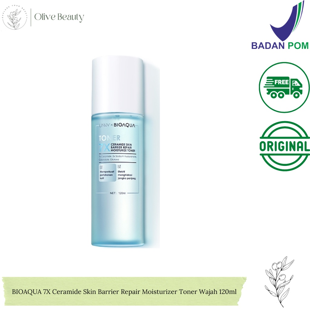 Jual BIOAQUA 7X Ceramide Skin Barrier Repair Moisturizer Toner Wajah ...