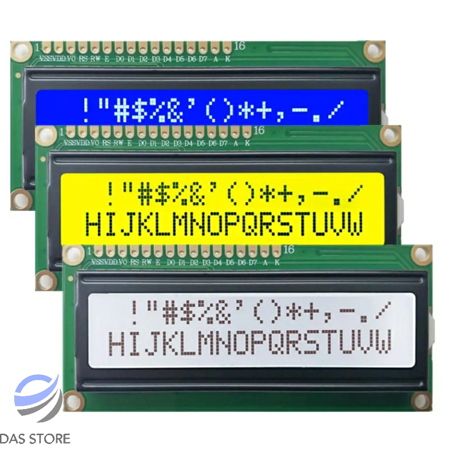 Jual LCD 1602 I2C CHAR BLUE BACKLIGHT WITH I2C SERIAL INTERFACE MODULE ...