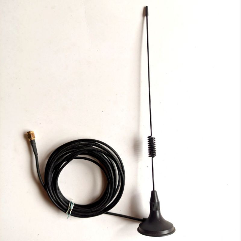 Jual ANTENA MODEM 4G LTE 3G ANTENA GSM CONNECTOR SMA MALE MAGNETIC ...