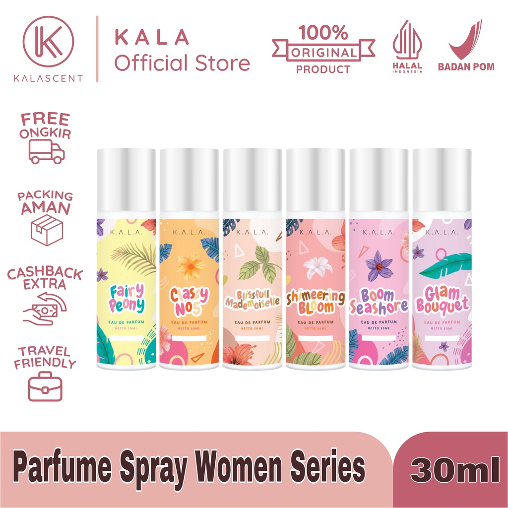 Jual KALA Inspired Parfum Spray 30ml New Girl Series | Shopee Indonesia