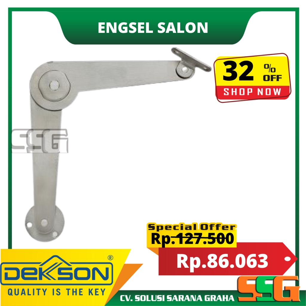 Jual Engsel Salon Dekson SUS 304 ES 9" SSS SL ENGSEL SALON | Shopee ...