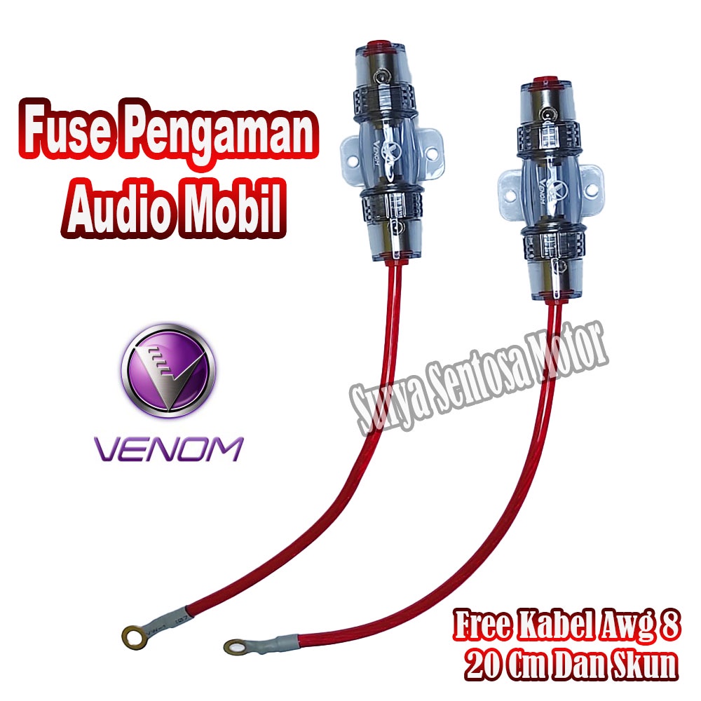 Jual Fuse Venom Pengaman Audio Mobil Skring Sekring Audio Mobil Venom ...