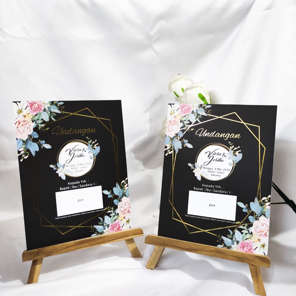 Jual ERBA 2317 Blangko Undangan KOSONGAN, Undangan Pernikahan Murah ...