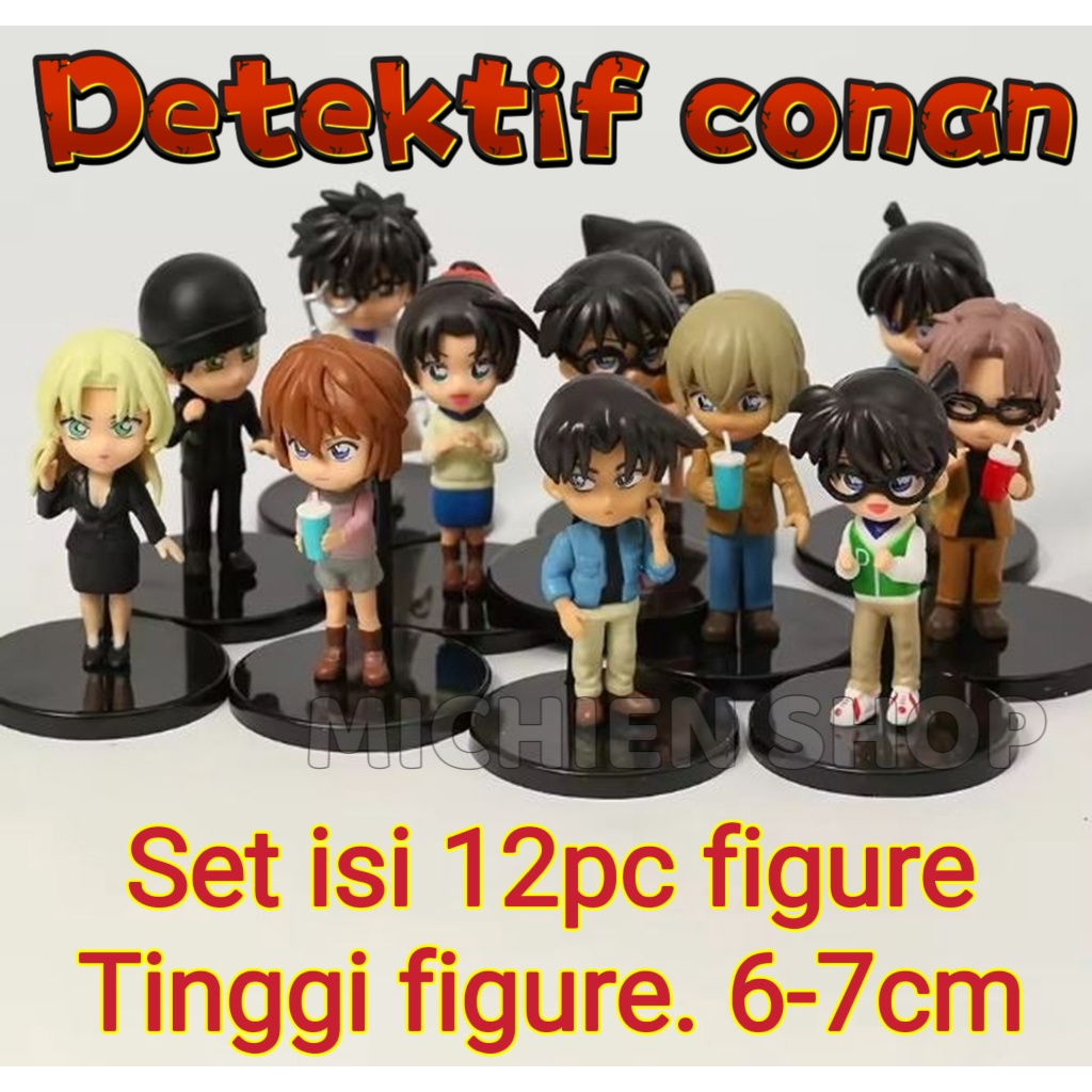 Jual detective conan figure set | Shopee Indonesia