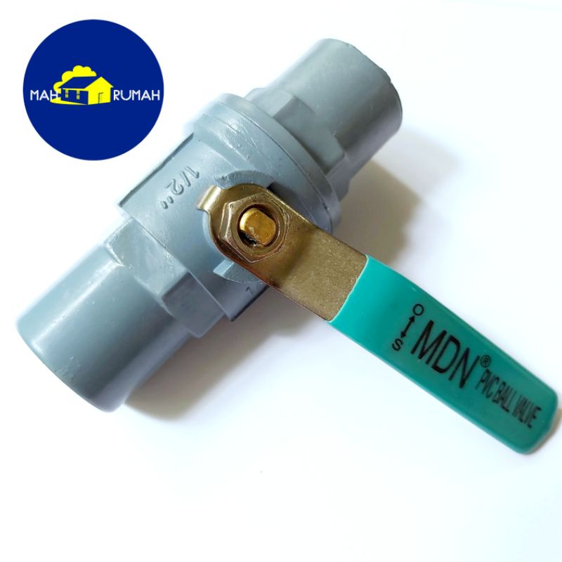 Jual Ball Valve BALLVALVE Stop Kran Keran GAGANG BESI STAINLESS - MDN 1/2" 1/2in | Shopee Indonesia