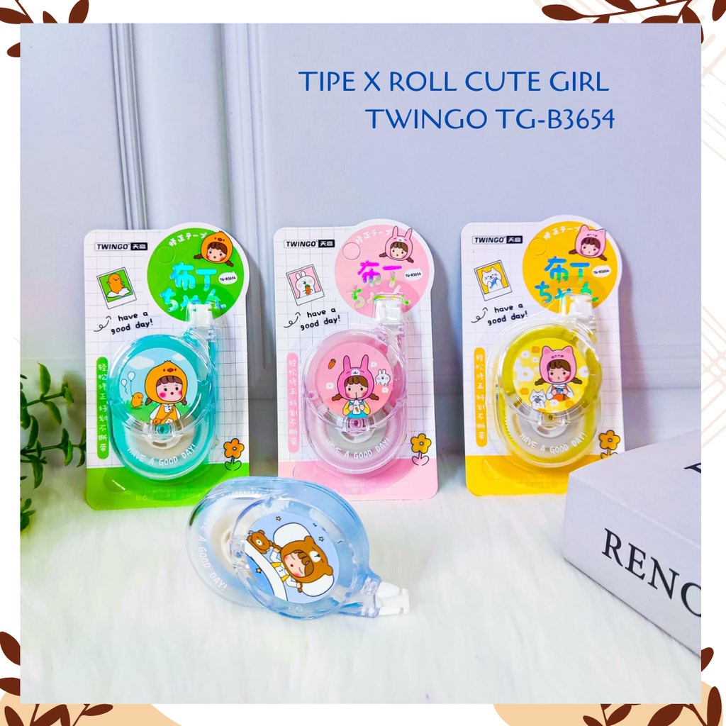 Jual TIPE X ROLL CUTE GIRL TWINGO TG-B3654 KARAKTER CEWE IMUT ...