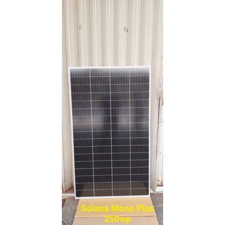 Jual Solar Panel Solana Monocrystaline Panel Surya 250 WP | Shopee ...