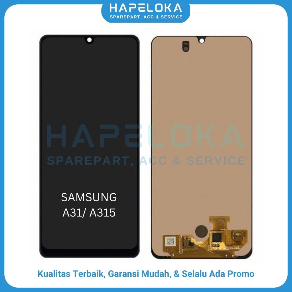 Jual LCD TOUCHSCREEN SAMSUNG A31 / A315 / A315F - ORI COMPLETE | Shopee Indonesia