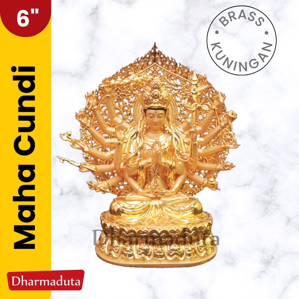 Jual Maha Cundi Gold 6in - Patung Rupang Arca Buddha | Shopee Indonesia