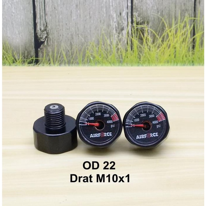 Jual Manometer AIRFORCE / Mano AFC OD22 / Mano PCP | Shopee Indonesia