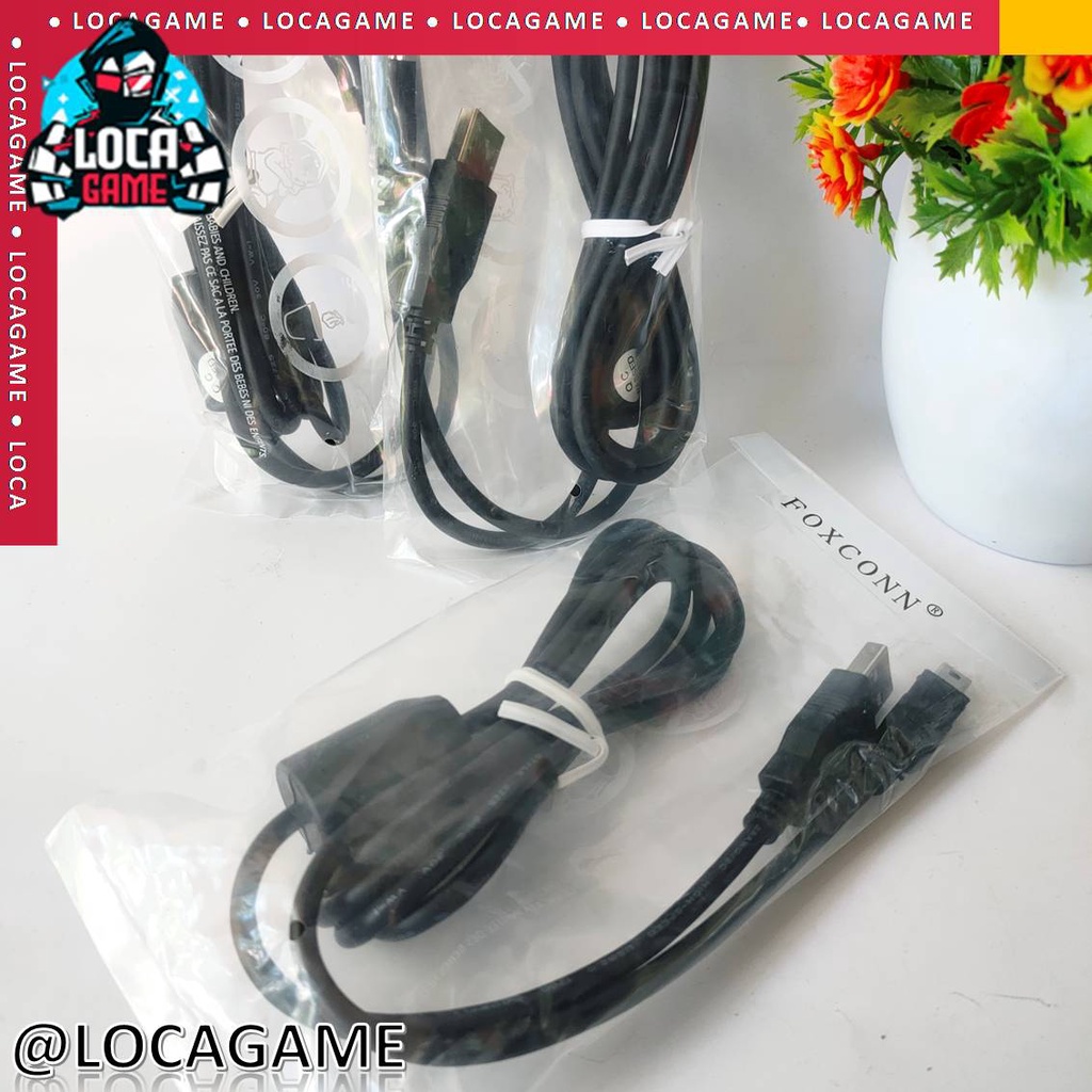 Jual KABEL CAS CABLE USB CHARGER STIK PS3 ORIGINAL ORI MERK FOXCONN ...