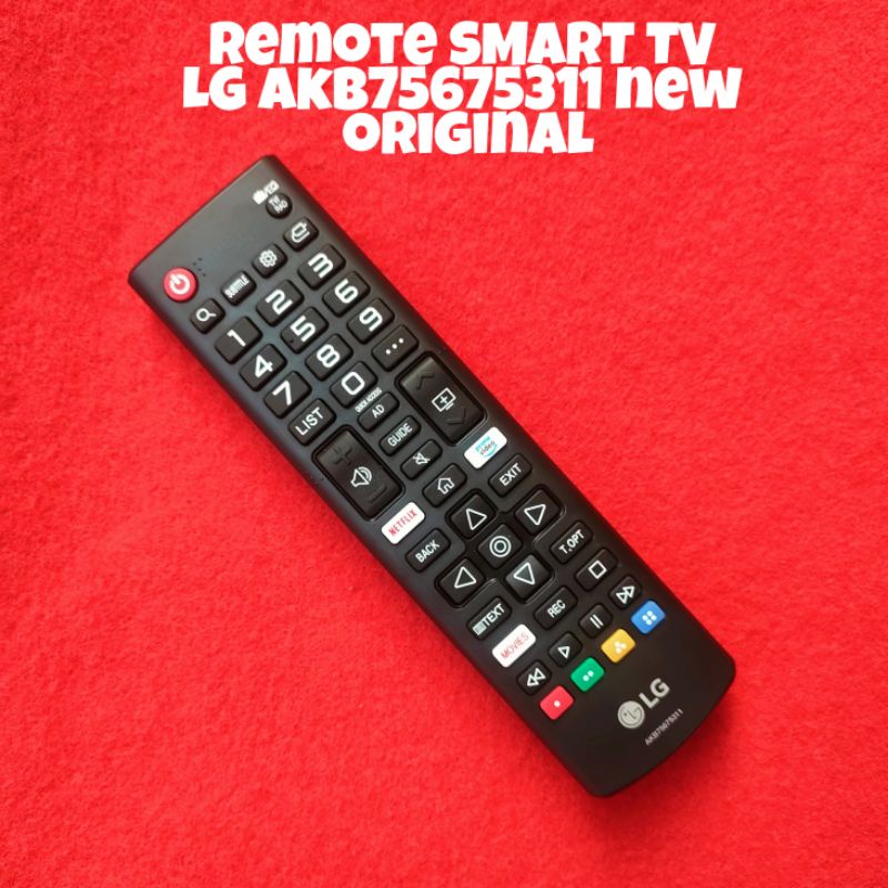 Jual REMOT REMOTE TV LG AKB75675311 MOVIES ORIGINAL COCOK UNTUK SEMUA ...