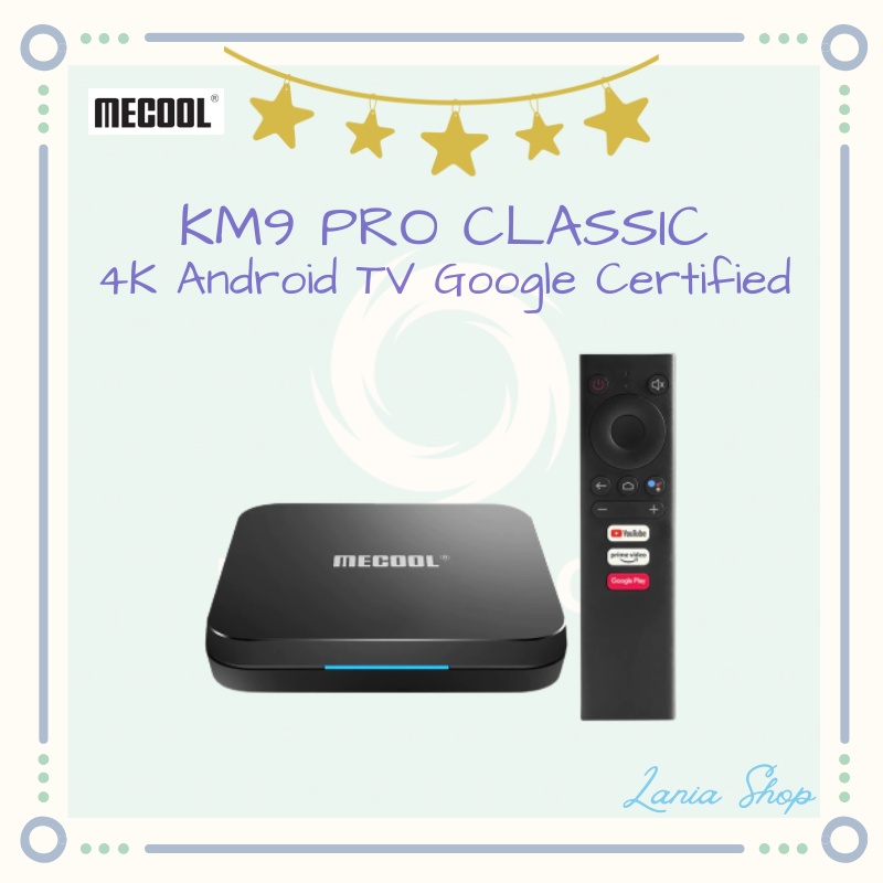 Jual MECOOL KM9 PRO CLASSIC - 4K Android TV Box - Google Certified | Shopee Indonesia