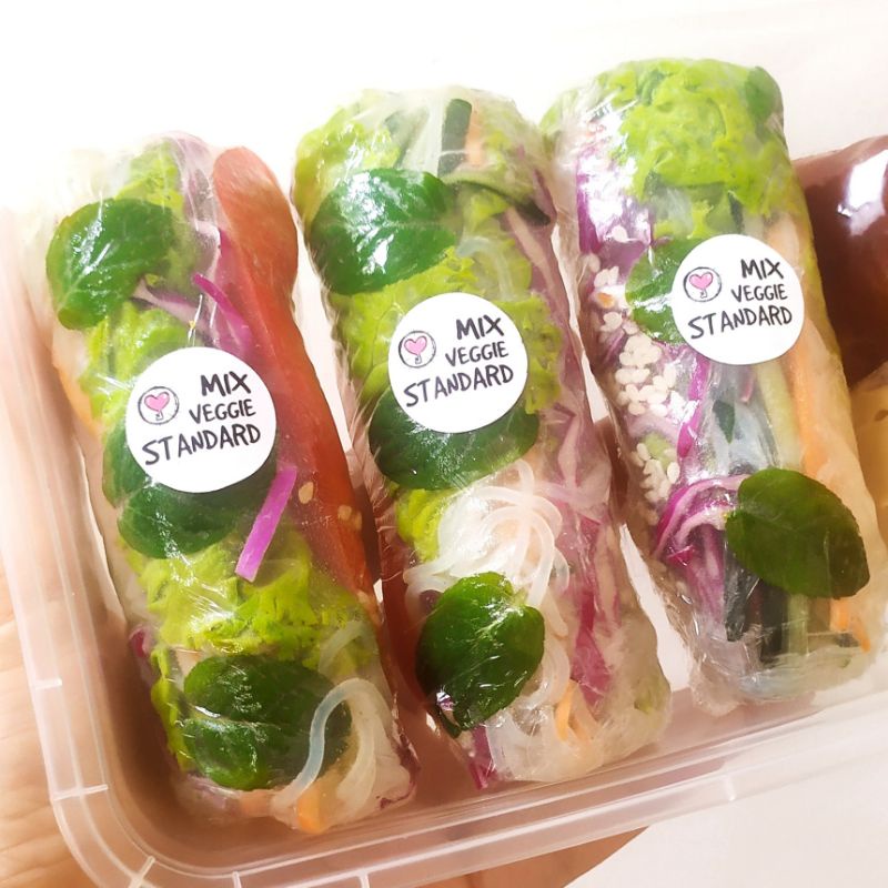 Jual PAKET MIX VEGGIE - Jumbo/Super Besar & Regular - Salad Roll ...