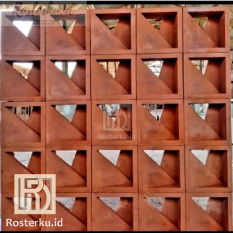 Jual Roster motif y merah/loster (2 muka) | Shopee Indonesia