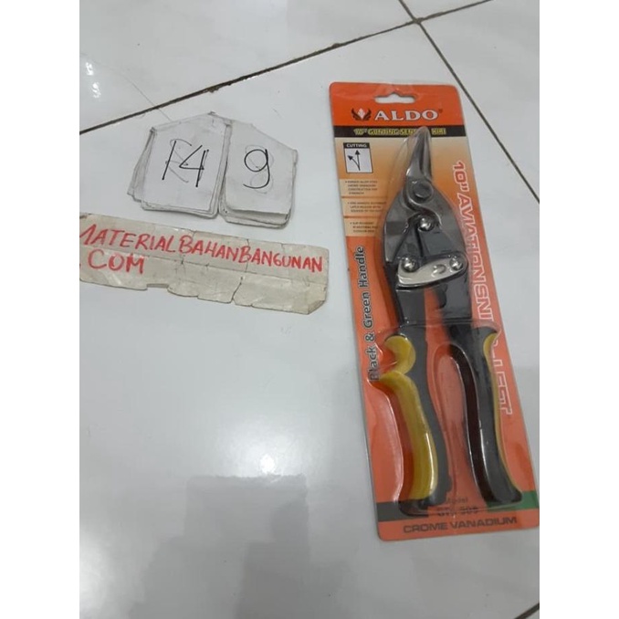 Jual gunting seng tipe amerika 510 lurus gunting baja gunting plat besi ...