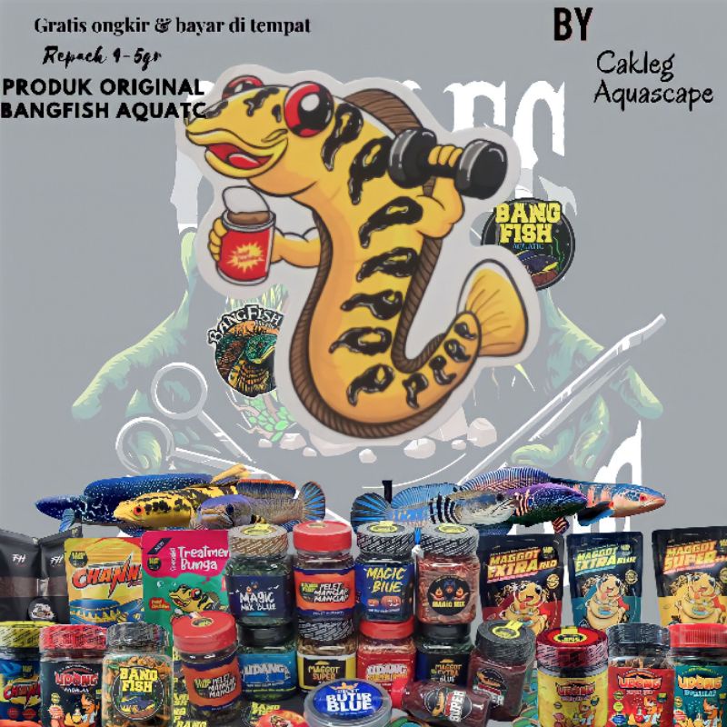 Jual Pelet Bang Fish Original/Bang Fish x Fajar Arief Repack 4-5gr ...