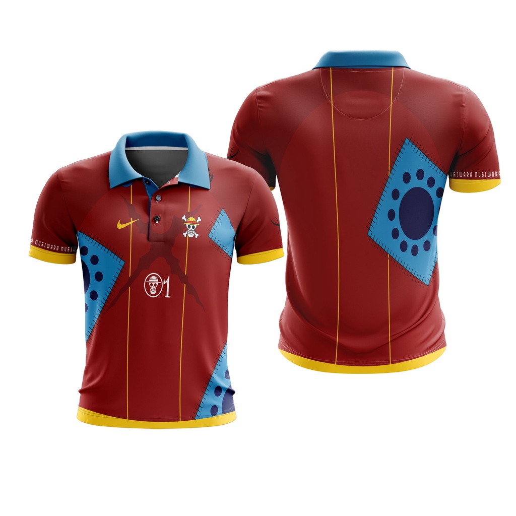 Jual Baju Kaos Tshirt Jersey One Piece X Nike New Fan Art Luffy & Nami ...