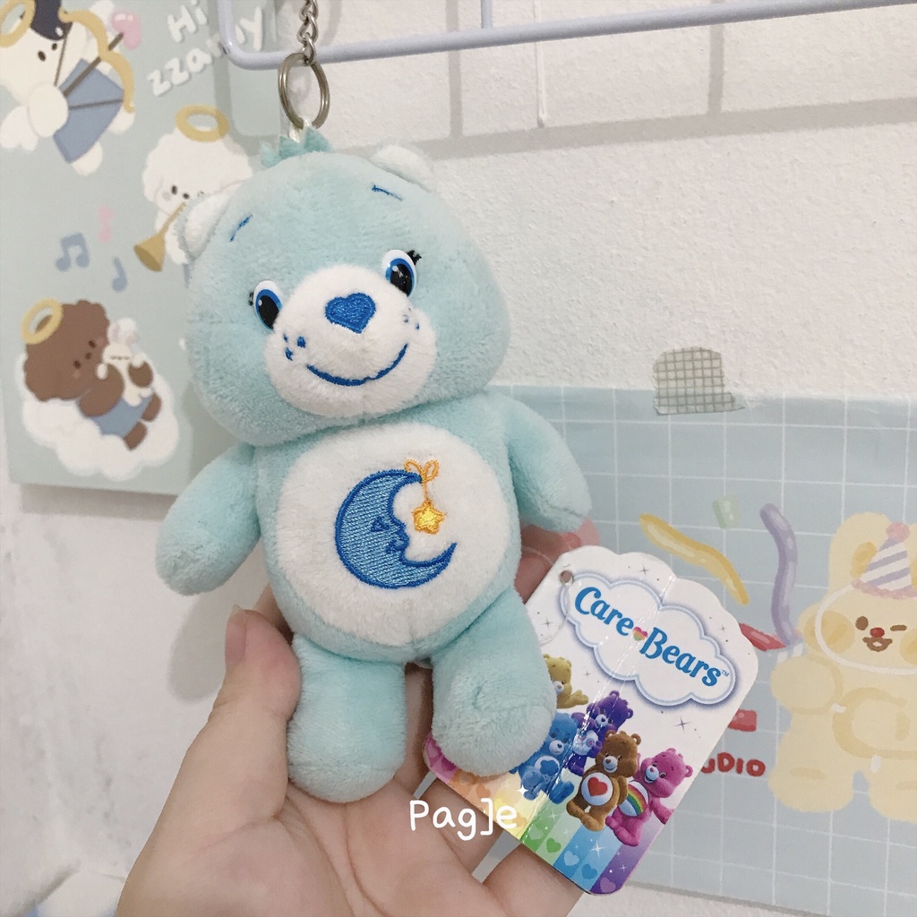 Jual Care Bears Bedtime Bear Blue Biru [New Tag but MINUS] - Plush Doll ...