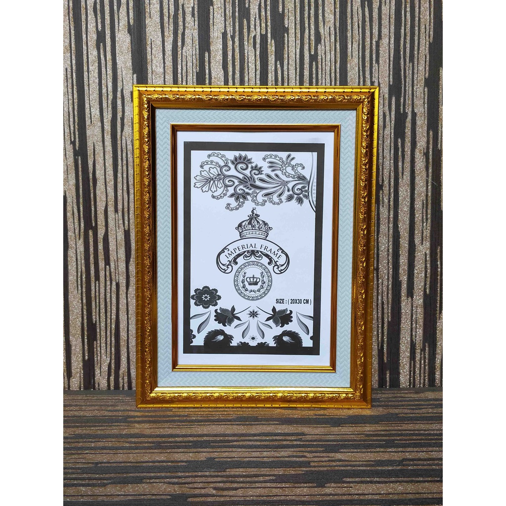 Jual Bingkai Frame Pigura A4 ( 21x30 cm ) S01 Linen/Kaca | Shopee Indonesia