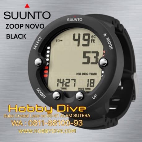 Jual SUUNTO Zoop Novo Dive Computer Black Scuba Diving | Shopee Indonesia