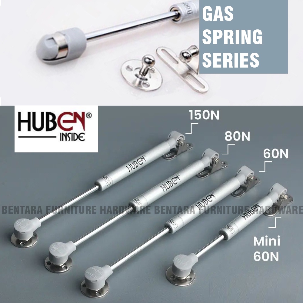Jual HUBEN GS 150N GAS SPRING HIDROLIK - 6/10 / 12 INCHI Upward ...