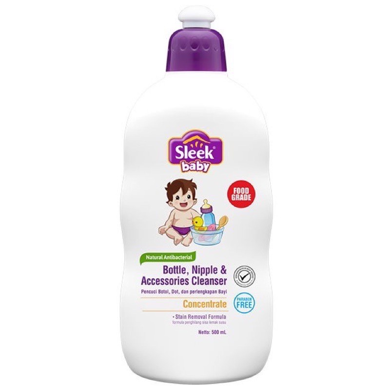 Jual Sleek Baby Liquid Bottle Cleanser 150ml / Sabun | Shopee Indonesia