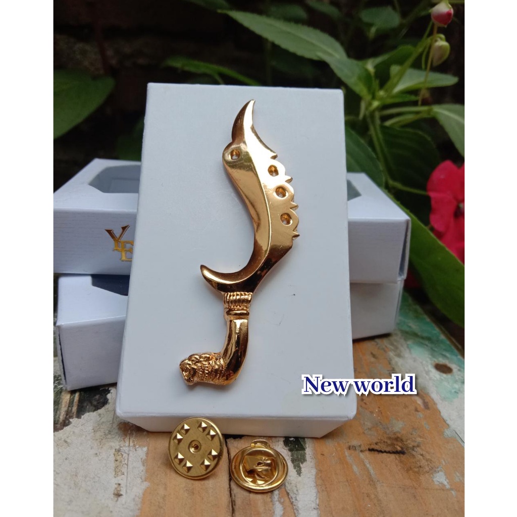 Jual (KUJANG KASUNDAAN) PIN KUJANG EXSKLUSIF / PIN PECI / PIN IKAT ...