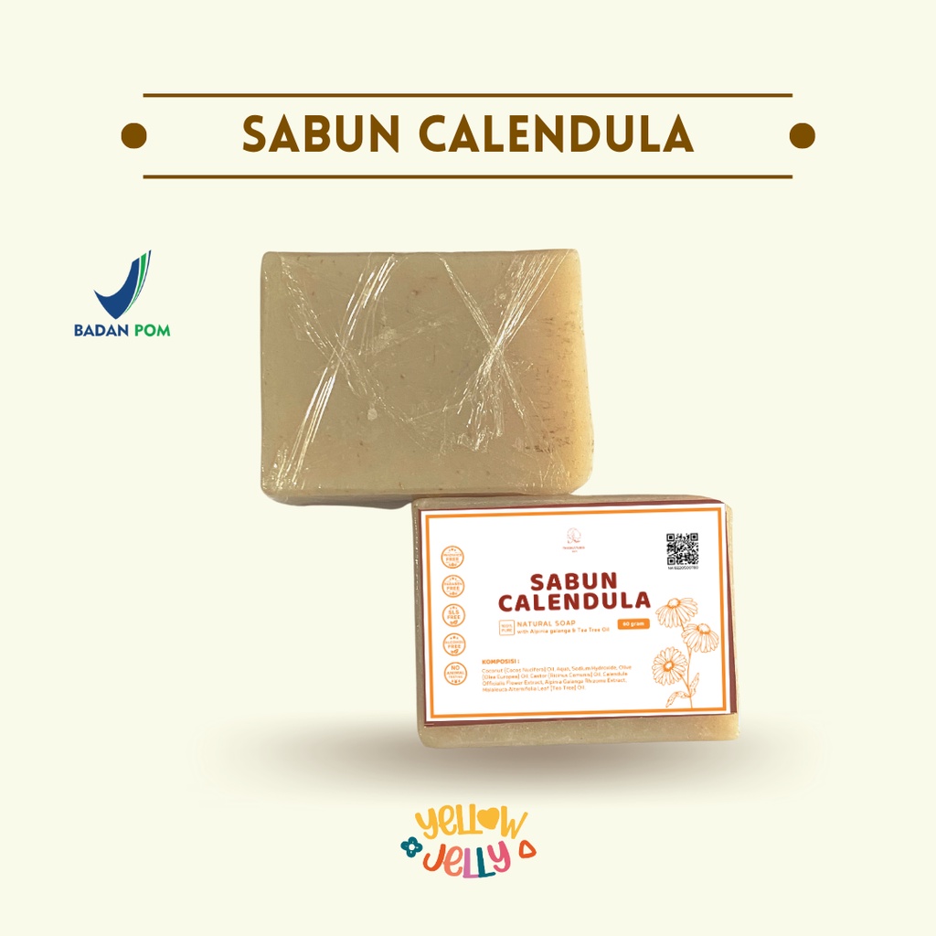 Jual Sabun Calendula - Calendula Soap - Sabun Natural Herbal BPOM untuk ...