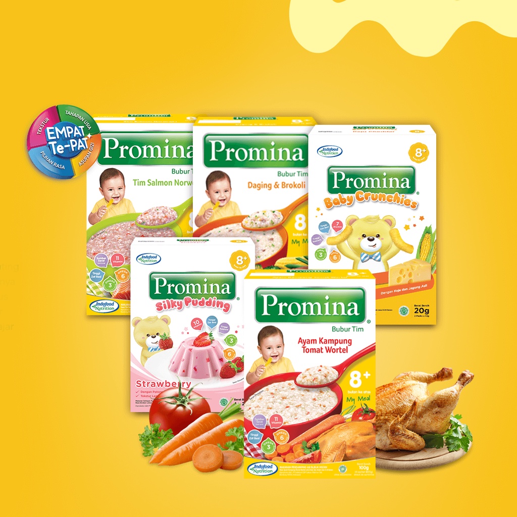 Jual PROMINA Crunchies | Cemilan Pasta Mie Bubur Tim Nasi Tim Biskuit ...