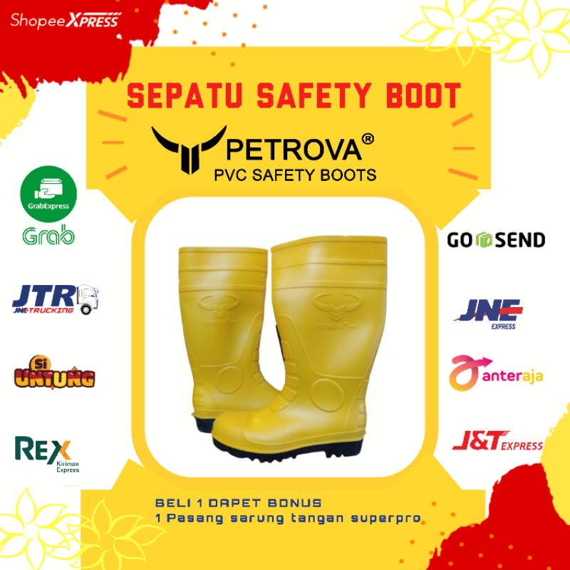 Jual Jual Sepatu Boot Petrova Pro Non Safety | Shopee Indonesia