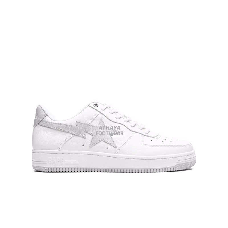 Jual Air Force 1 07' Low A Bathing Ape Bape Sta White Grey SKU ...