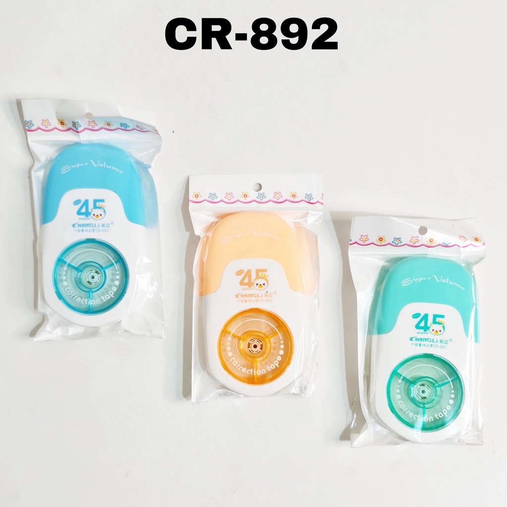 Jual SOS Correction Tape Jumbo CR-892(Packing OPP)/Pita Koreksi/Tipex ...