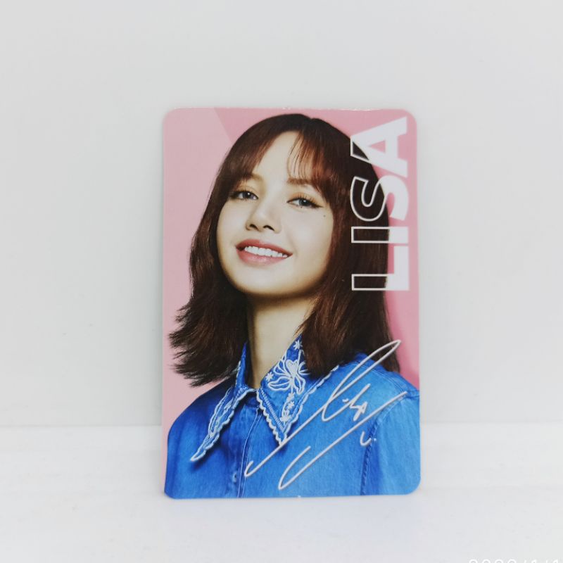 Jual Photocard Lisa 08 Oreo Blackpink | Shopee Indonesia