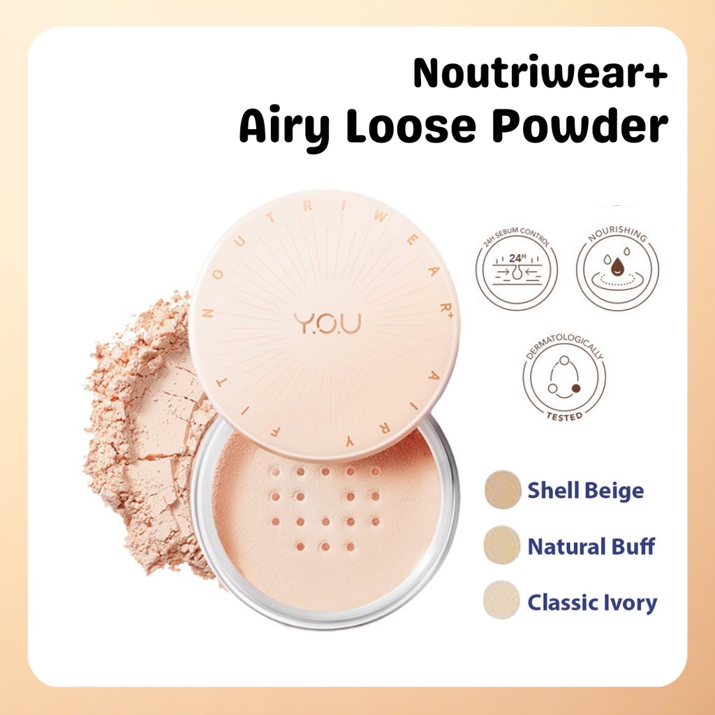 Jual You Noutriwear+ Airy Fit Loose Powder | Shopee Indonesia