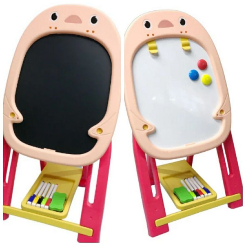 Jual Mainan 2 in 1 papan tulis drawing board | Shopee Indonesia