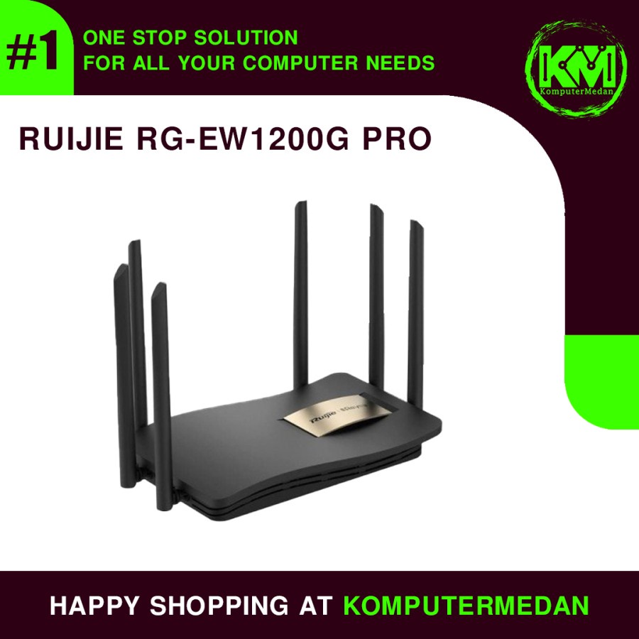 Jual RUIJIE RG-EW1200G PRO 1300M Dual-band Gigabit Wireless Router ...