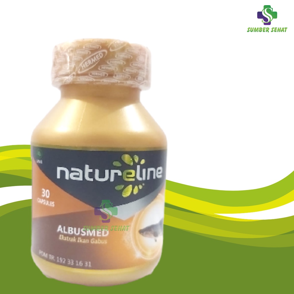 Jual NATURELINE ALBUSMED BOTOL 30 KAPSUL | Shopee Indonesia
