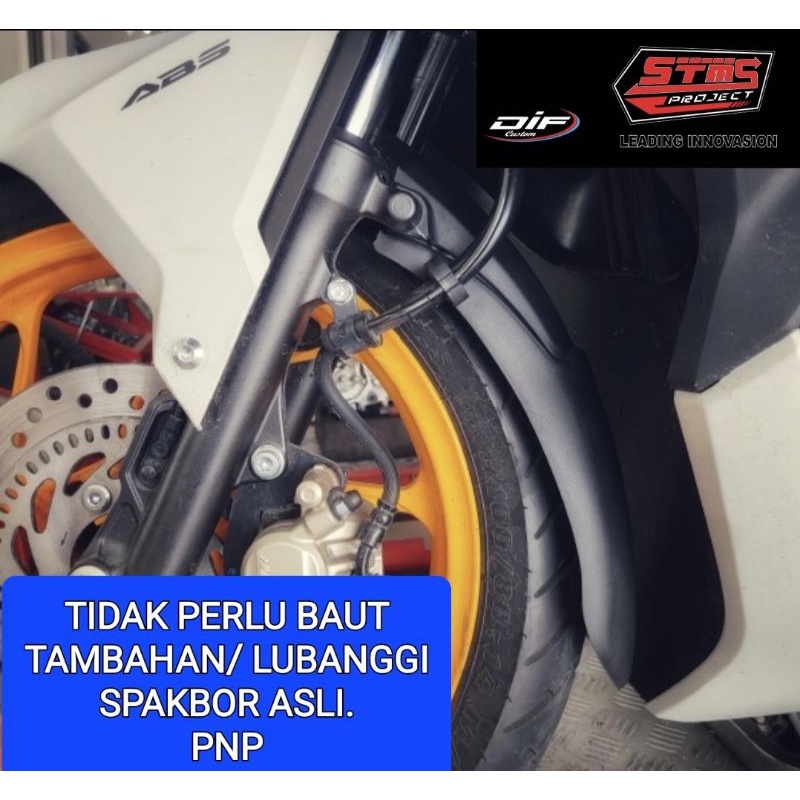 Jual VARIO 160 SAMBUNGAN SPAKBOR DEPAN VARIO 160/HUGGER VARIO 160 ...