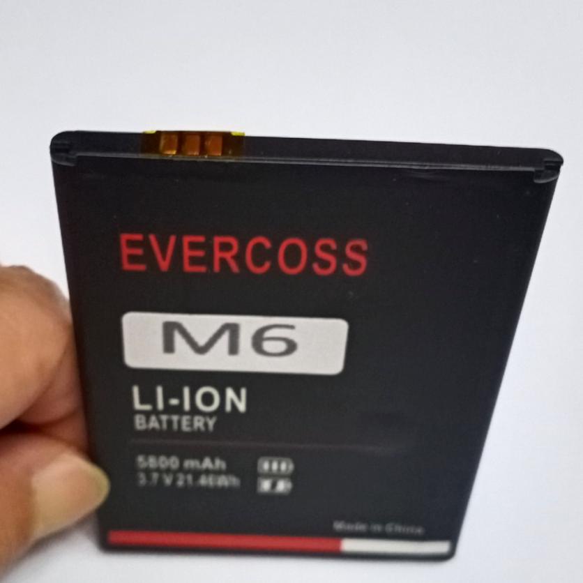 Jual Special Favorit Battery Original Double Power Evercoss Evercross M6 4G 5800mah | Shopee ...